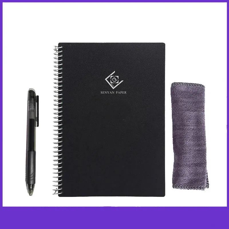 Erasable Notebook Smart Reusable Notebook Microwave Wave Cloud Erase ...