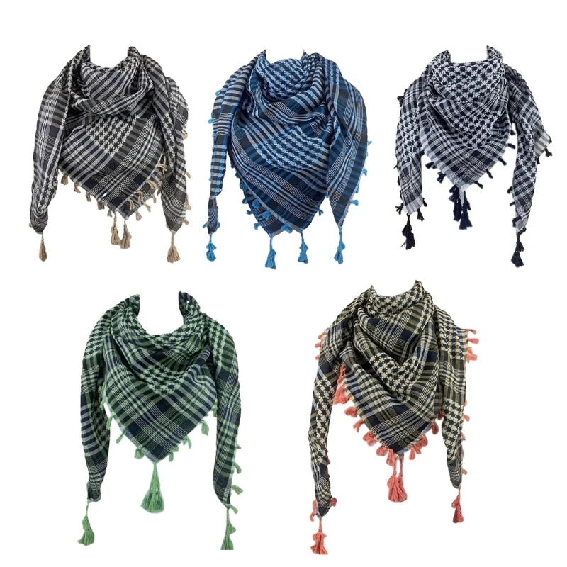Keffiyeh Tacticals Desert Scarf Wrap Shemagh Head Neck Arab Scarf Unis