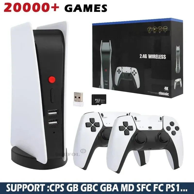 M5 video game console retro classic PS1/FC/GBA game console dual wirel