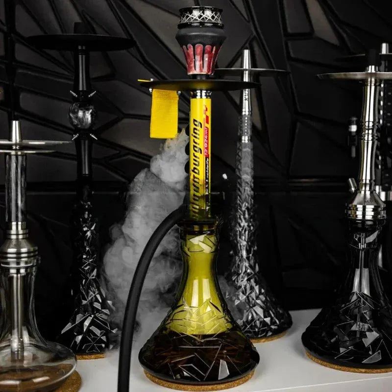 Luxury high-end stainless steel hookah complete set with Russian gift
